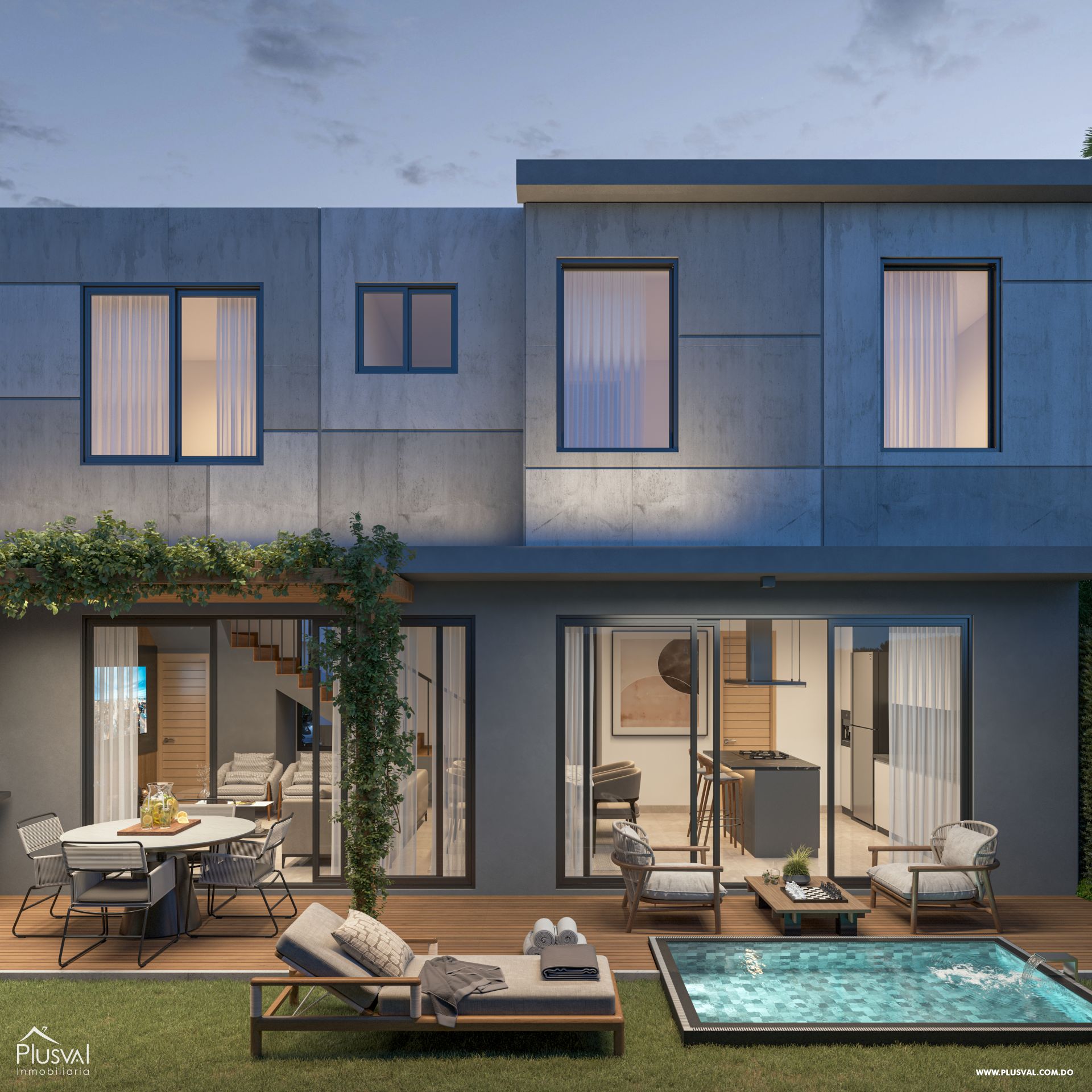 Venta de Casas Duplex en Bávaro-Punta Cana 30171 | Plusval Inmobiliaria