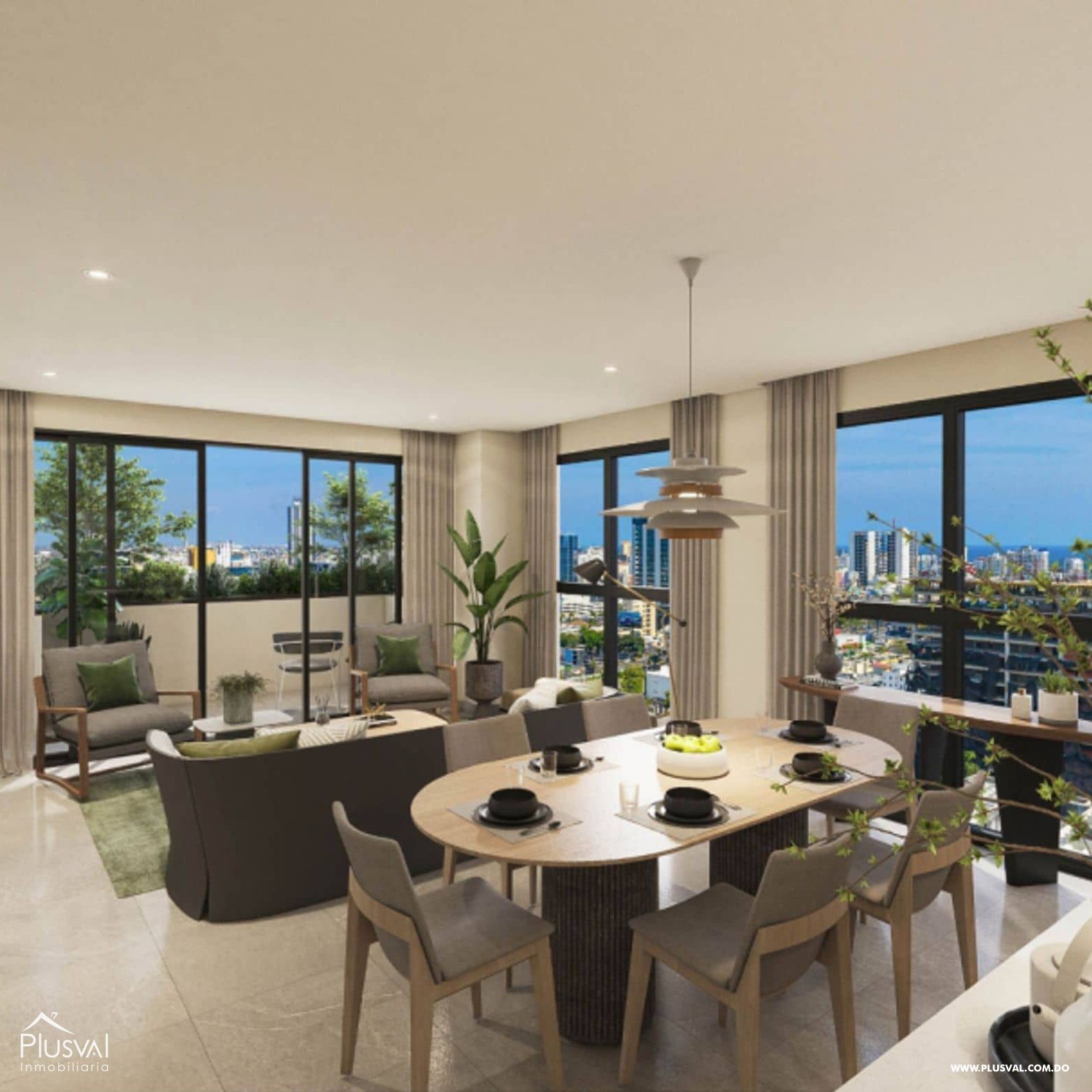 Apartamento en venta Piantini 36149 | Plusval Inmobiliaria